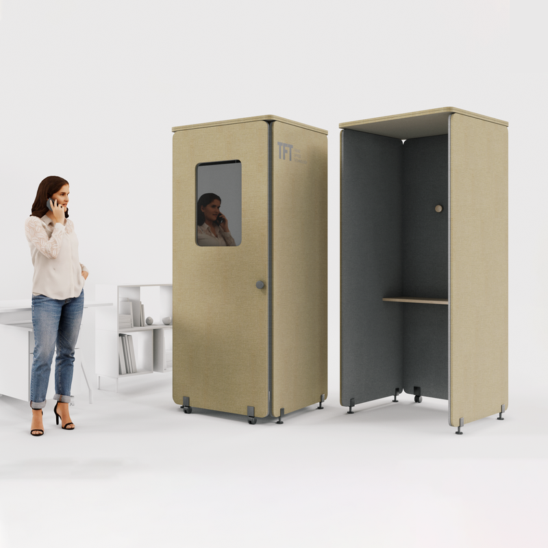 TFT Office Phone Booth,Felt Wall Office Pod 1 Person – TFT Office Trend
